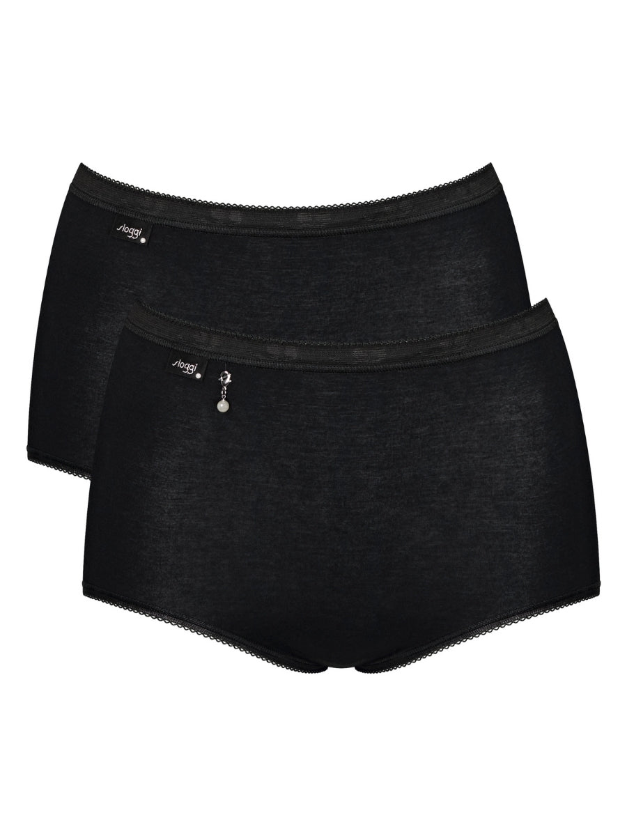 Sloggi Basic+ Pearl Maxi Brief - 2 Pack | BraForMe