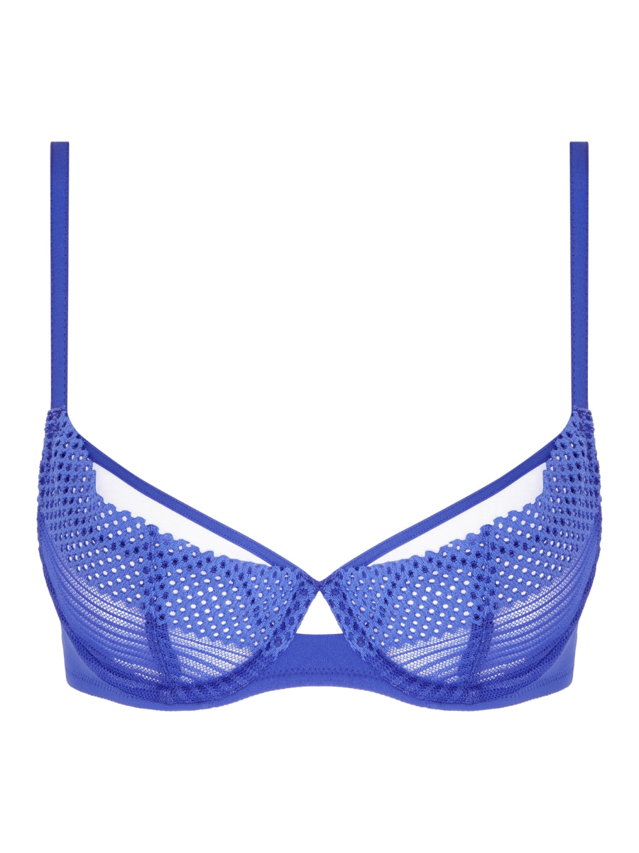Chantelle Play Full Cup Covering Bra - Indigo Blue | BraForMe