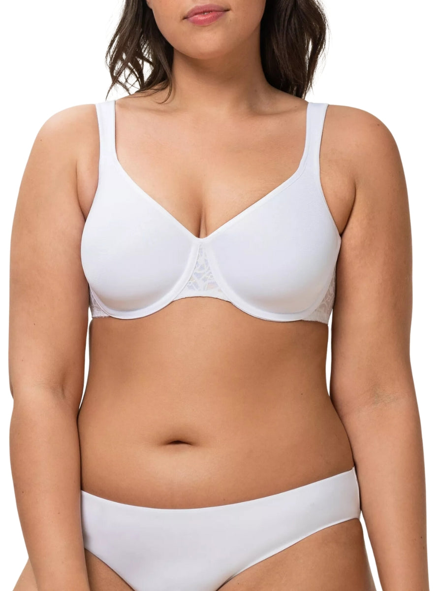 Triumph Comfort Minimiser Bra - White | BraForMe