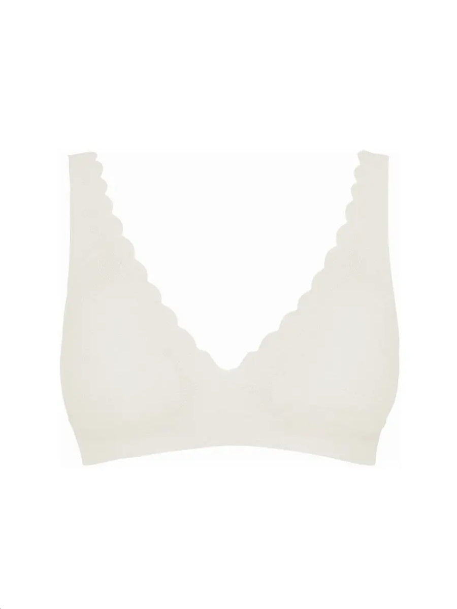 Sloggi ZERO Feel Lace Bralette - Angora | BraForMe
