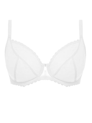 Freya Signature Plunge Bra - White | BraForMe