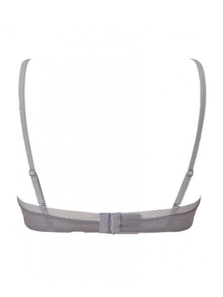 Gossard Glossies Sheer Moulded Bra - Silver | BraForMe