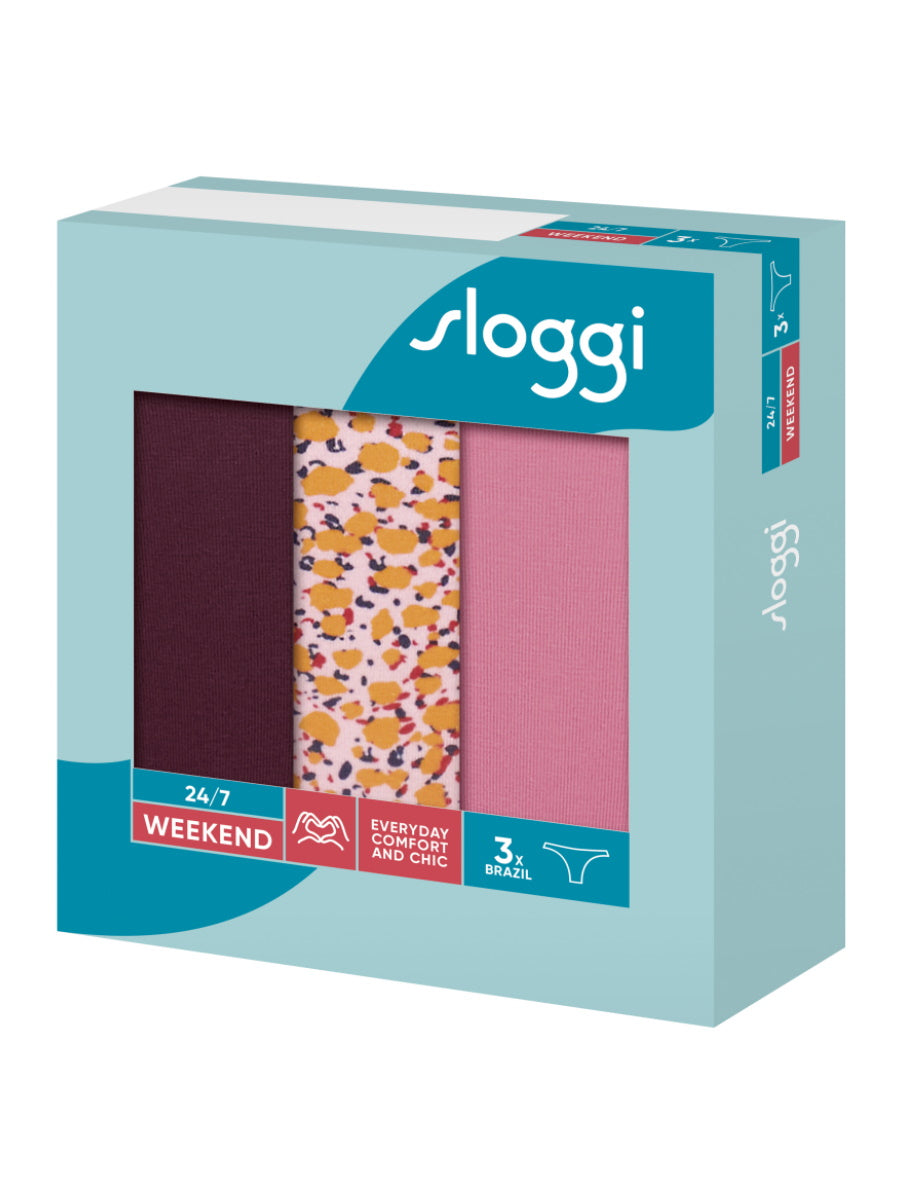 Sloggi 24/7 Weekend Brazilian - 3 Pack | BraForMe