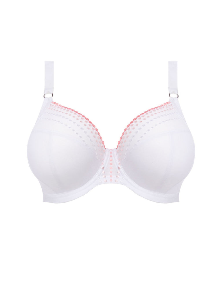 Elomi Matilda Plunge Bra - White | BraForMe